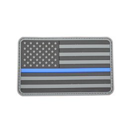 Thin Blue Line Flag vinyl patch