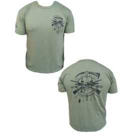 One Shot One Kill T-shirt Green