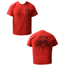 One Shot One Kill T-Shirt Red